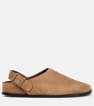 A.emery Louis Suede Clogs - Brown