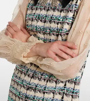 Valentino Garavani Embellished Minidress