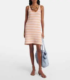 Chloé Knitted Cotton Minidress