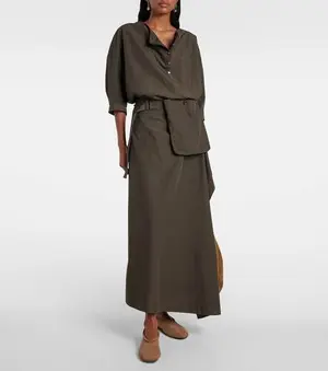 A.emery Park Suede Ballet Flats - Brown