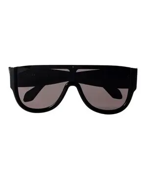 ALAÏA EYEWEAR Alaïa Mask Large D-frame Sunglasses - Black