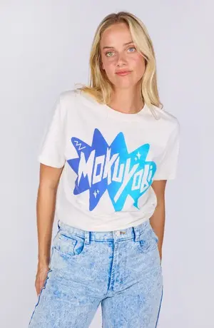 MOKUYOBI Printed Heavyweight Jersey T-shirt - Moku Splat