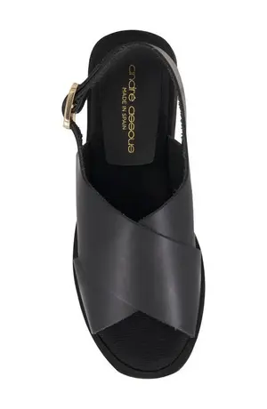 Andre Assous Pepper Slingback Sandal - Black