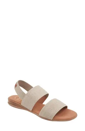 Andre Assous Elastic Sandals For Women