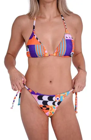 OOSC Endless Summer Tie Side Bikini Bottoms - Multi