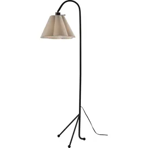 ADESSO Kendra Floor Lamp - Black
