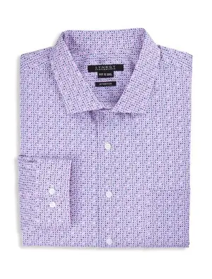 SYNRGY BY DXL Big & Tall Performance Dress Shirt - Fuchsia