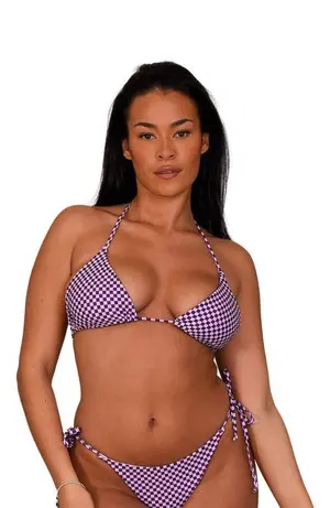 OOSC Checkmate Triangle Bikini Top