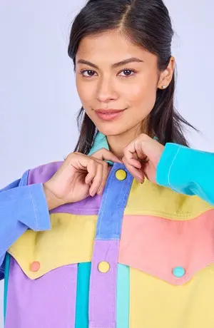 MOKUYOBI Denim Duster - Stellar Night