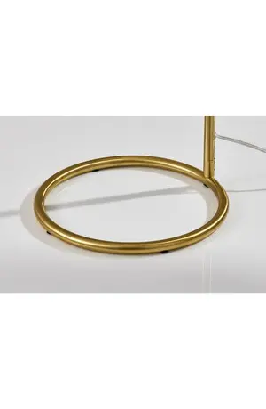 ADESSO Maeve Floor Lamp - Antique Brass