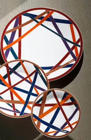 MISSONI HOME TABLEWARE Charger Plate Nastri Diam. 12.5"