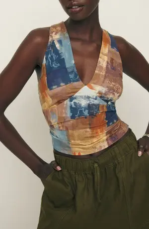 REFORMATION Bowie V-neck Tank - Collage