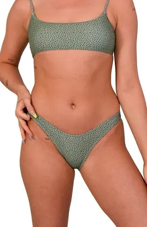 OOSC Sahara Brazilian Bikini Bottoms - Sage