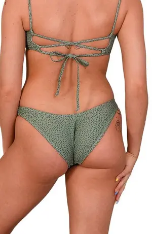 OOSC Sahara Brazilian Bikini Bottoms - Sage