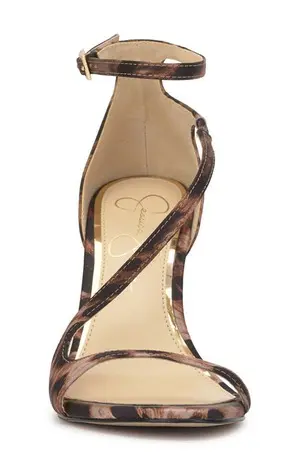 Jessica Simpson Qamille Ankle Strap Sandal - Natural