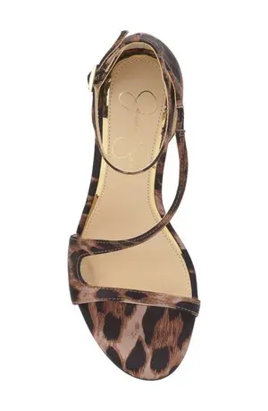 Jessica Simpson Qamille Ankle Strap Sandal - Natural