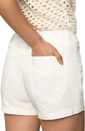 Sanctuary Arden Denim Shorts - Brilliant White
