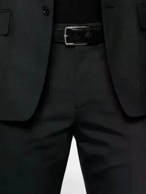 LARDINI Brooch-detail Suit - Grey