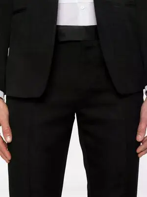 LARDINI Satin-trim Suit