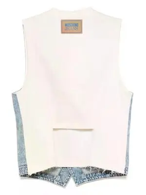Moschino Panelled Waistcoat