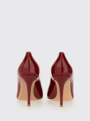 GIANVITO ROSSI Pointed Toe Stiletto Pumps - Red