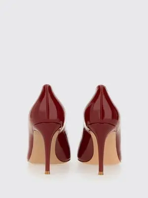 GIANVITO ROSSI Pointed Toe Stiletto Pumps - Red