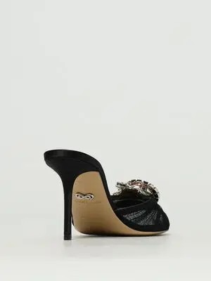 Mach & Mach Embellished Stiletto Heeled Mules
