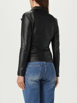 Emporio Armani Leather Biker Jacket