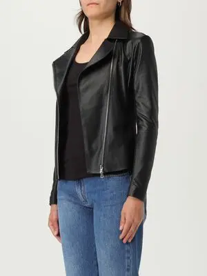 Emporio Armani Leather Biker Jacket