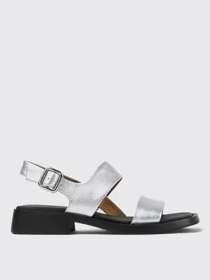 Camper Flat Sandals - Grey