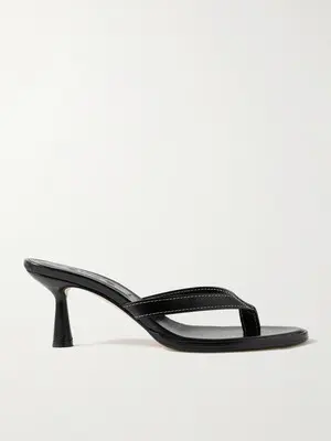 AeydĒ Daphne Leather Sandals - Black