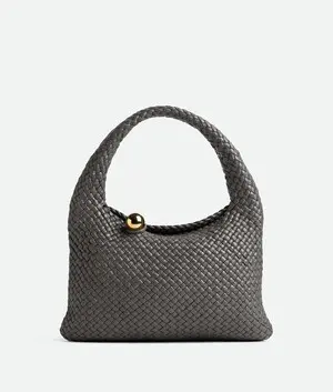 BOTTEGA  VENETA Intreccio Leather Hobo Bag
