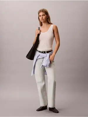 Calvin Klein 90s Straight Leg Jeans - Indigo Cloud