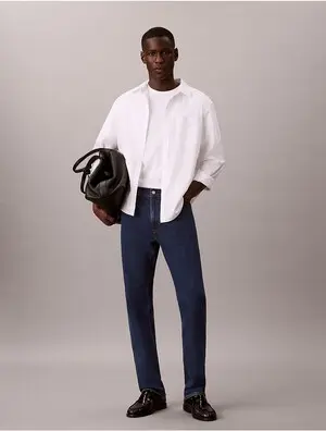 Calvin Klein Slim Straight Jeans - Pacifico
