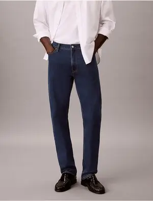 Calvin Klein Slim Straight Jeans - Pacifico