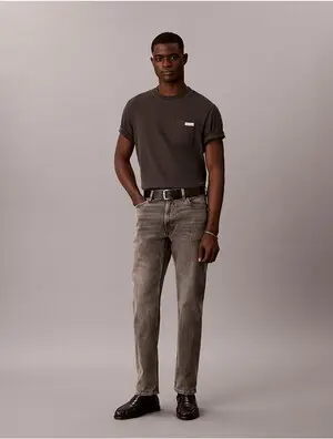 Calvin Klein Slim Straight Jeans - Smooth Granite