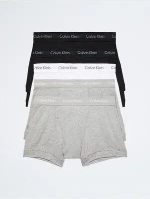 Calvin Klein Cotton Classics 5-pack Trunk - Black / White / Grey