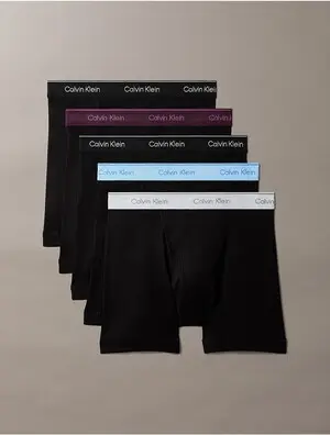 Calvin Klein Cotton Classics 5-pack Boxer Brief - Black Multi