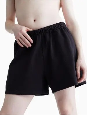 Calvin Klein Standards Fleece Shorts - Black Beauty