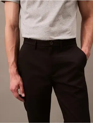 Calvin Klein Modern Stretch Chino Pants - Black
