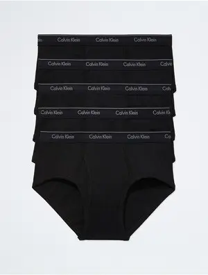 Calvin Klein Cotton Classics 5-pack Brief - 5 Black