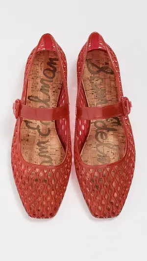 Sam Edelman Michaela Jelly Flat - Red