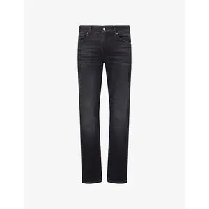 7 For All Mankind Slimmy Tapered-leg Stretch-denim Jeans - Jupiter
