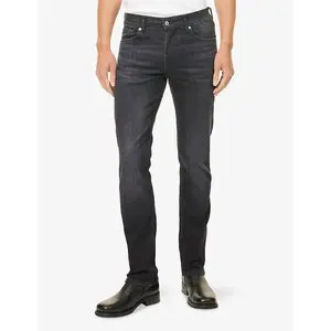 7 For All Mankind Slimmy Tapered-leg Stretch-denim Jeans - Jupiter