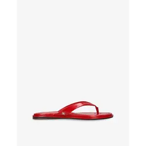Sam Edelman Remi Faux-leather Flat Sandals