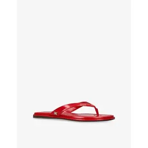 Sam Edelman Remi Faux-leather Flat Sandals