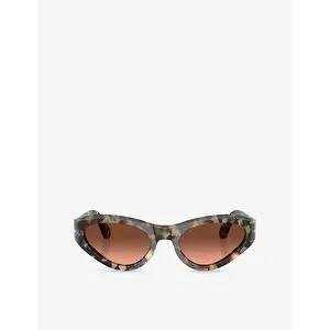 Persol Po0052s Pillow-frame Sunglasses - Brown