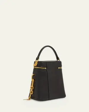 Balmain Pulse Vanity Top-handle Bag