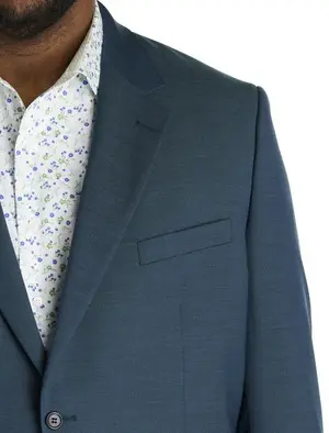 JV REFLEX Big & Tall Solid Suit Jacket