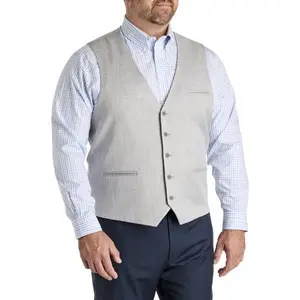 OAK HILL BY DXL Textured Vest